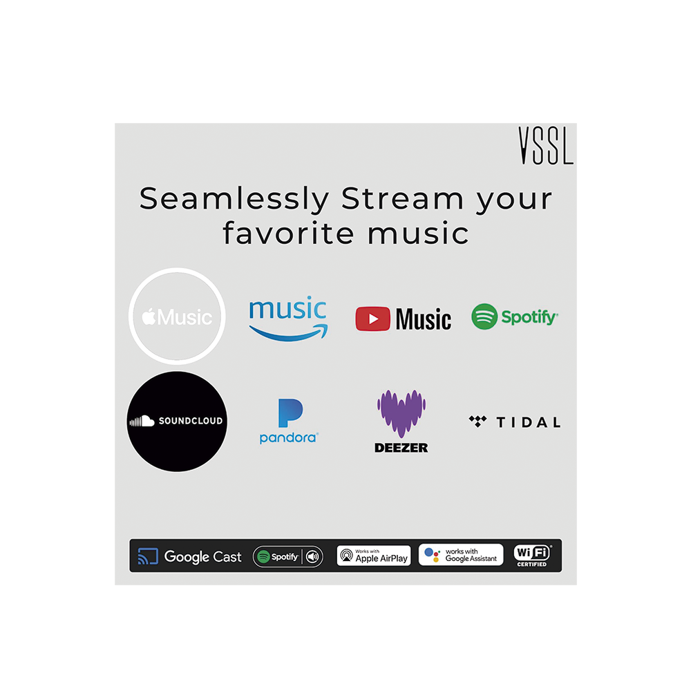 A1X VSSL single zone / 2 channels / 50W per channel / w/Chromecast ...